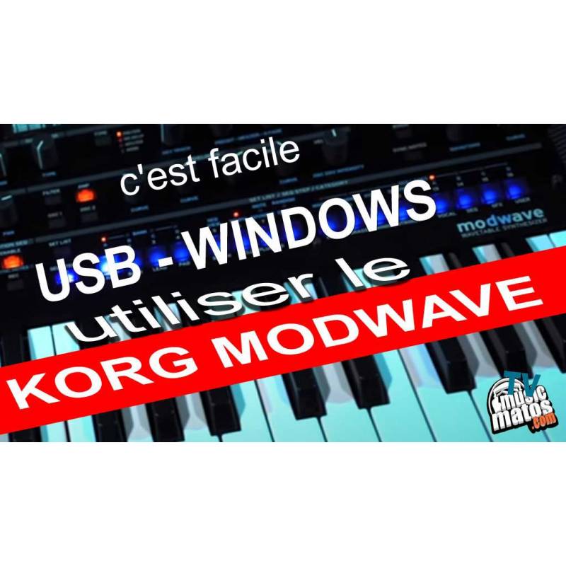 USB RNDI KORG MODWAVE SOUS WINDOWS