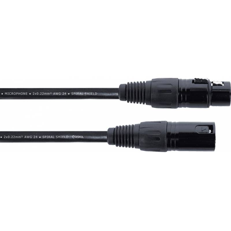 EM0.5FM CORDIAL : câble XLR / XLR 50cm