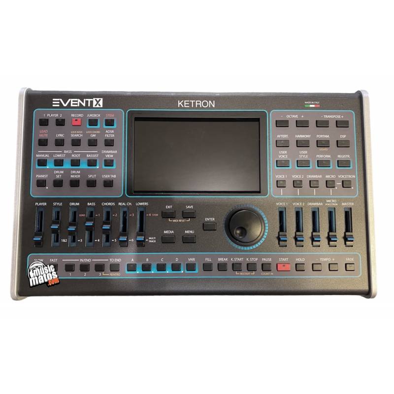 KETRON EVENTX : Module arrangeur EVENT X Garantie 3 ans + housse