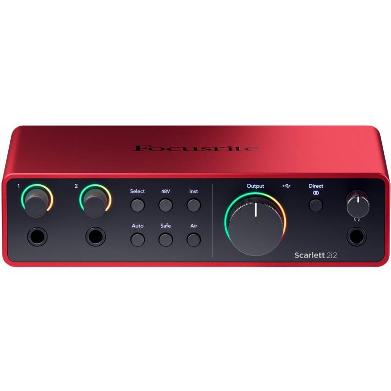 FOCUSRITE SCXARLETT4 2I2 version STUDIO PACK