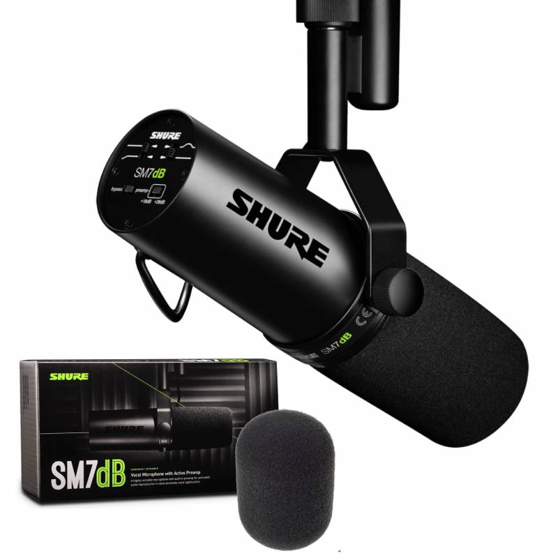SHURE SM7dB : Le Micro SHURE avec un son encore plus transparent