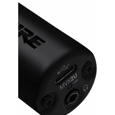 SHURE SM7dB + Interface USB SHURE MV2XU : Le pack micro pour streamers