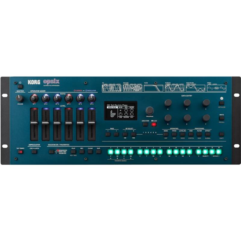 KORG OPSIX MODULE : Le son FM OPSIX version rack