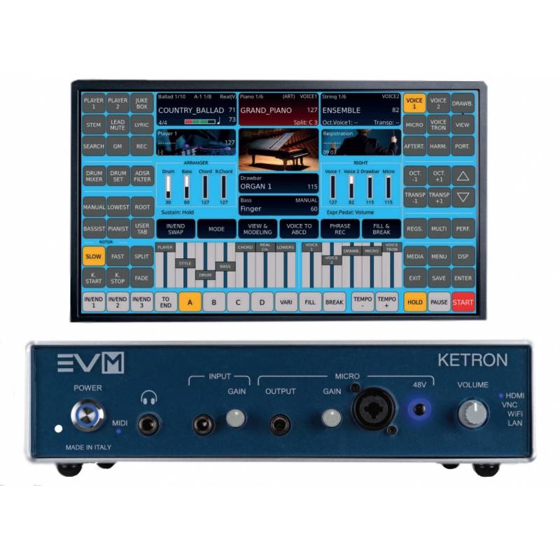 KETRON EVM : Module arrangeur pilotable à distance de l' EVENT X