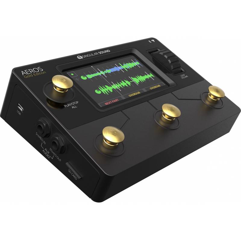 SINGULAR SOUND AERO GOLD : Un looper pour ceux qui veulent aller loin