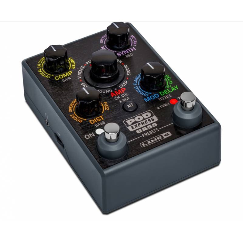 LINE6 POD EXPRESS BASS : Permet au bassistes de transporter leur son