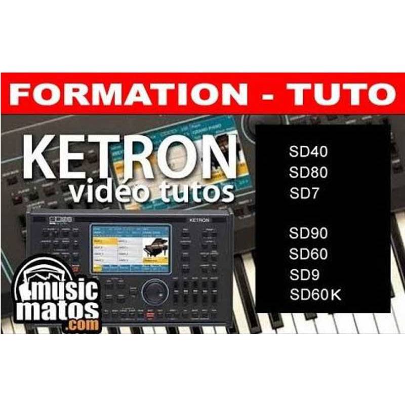 CLU USB Vidéos vidéos Ketron SD40 SD80 SD7 SD9 SD60 SD90 SD60K