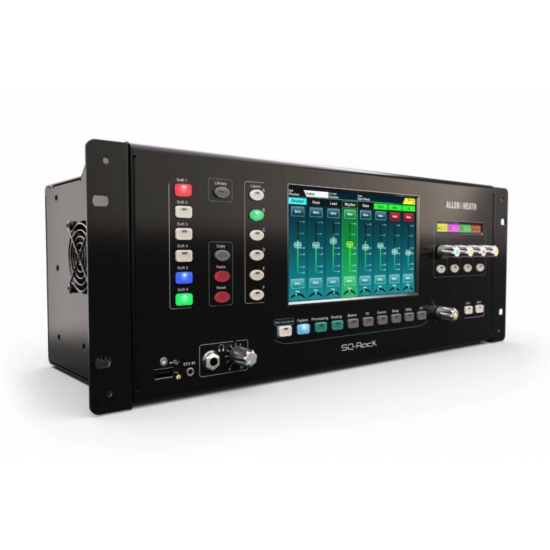 ALLEN & HEATH SQ-RACK : Mixer numérique rackable 96kHz, 48 canaux