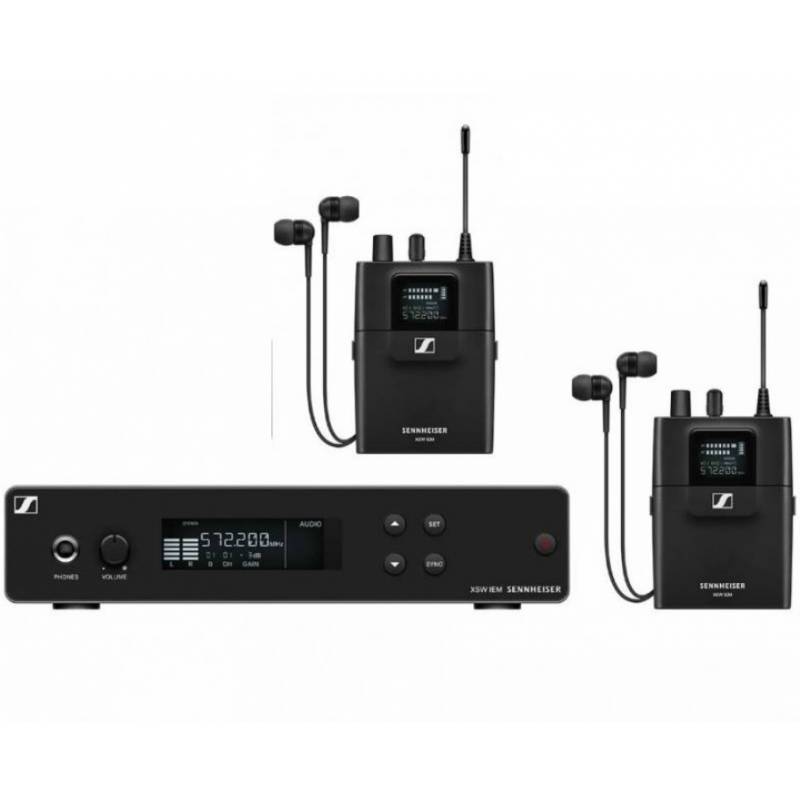 SENNHEISER XSW IEM DUO PACK : PACK 2xMonitoring sans fil professionnel