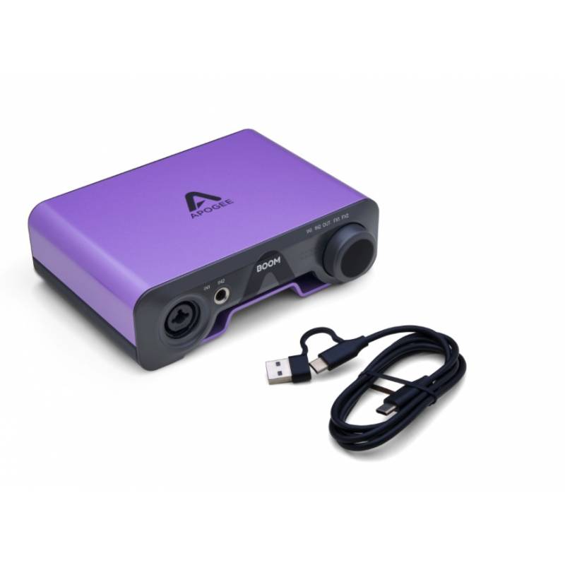 APOGEE BOOM : Interface audio puissante et polyvalente