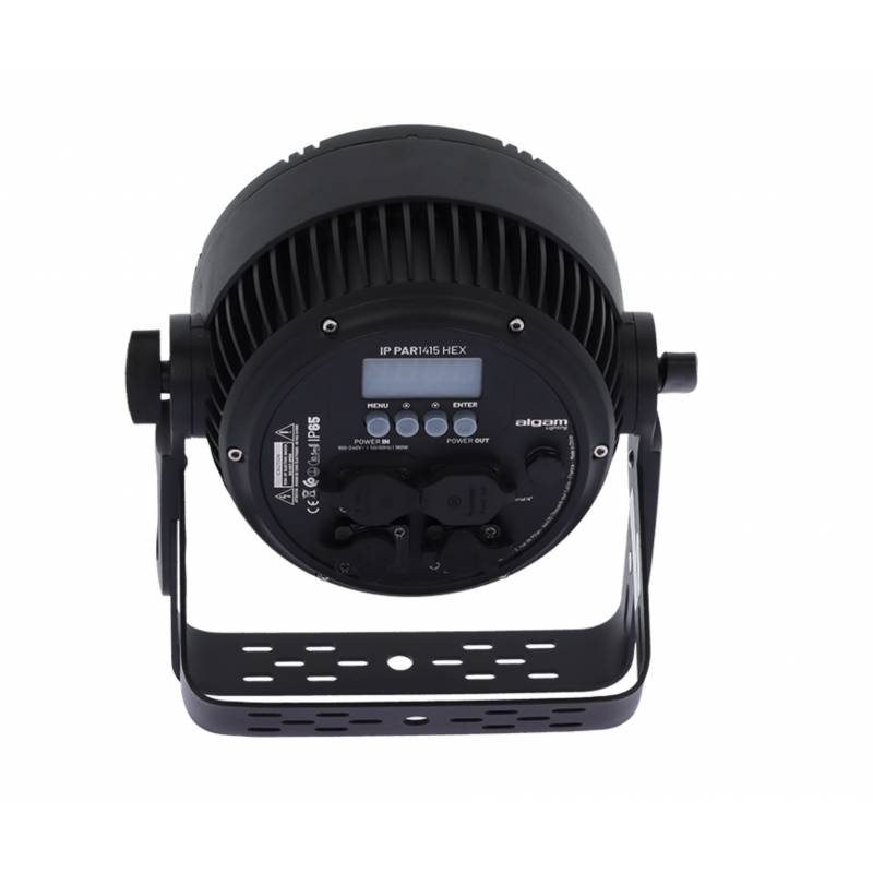 ALGAM LIGHTING IP-PAR-1415-HEX : projecteur extérieur RGBWA+UV IP65