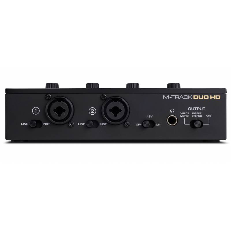 M-AUDIO M-TRACK DUO HD : interface audio USB-C 24 bits/192 kHz