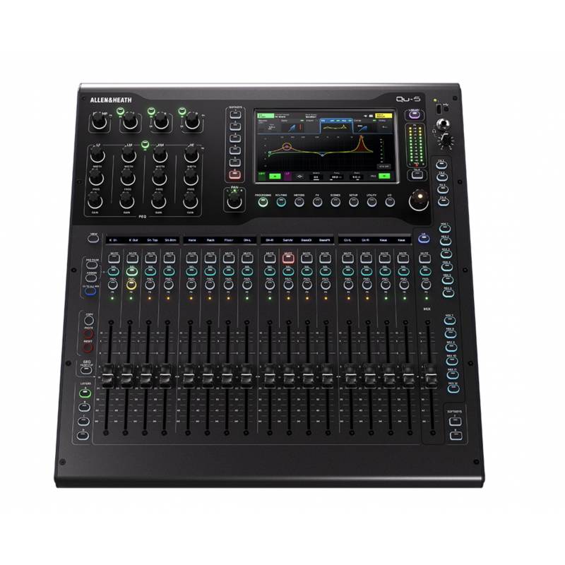 ALLEN & HEATH QU-5 : console numérique 96kHz DEEP + DANTE