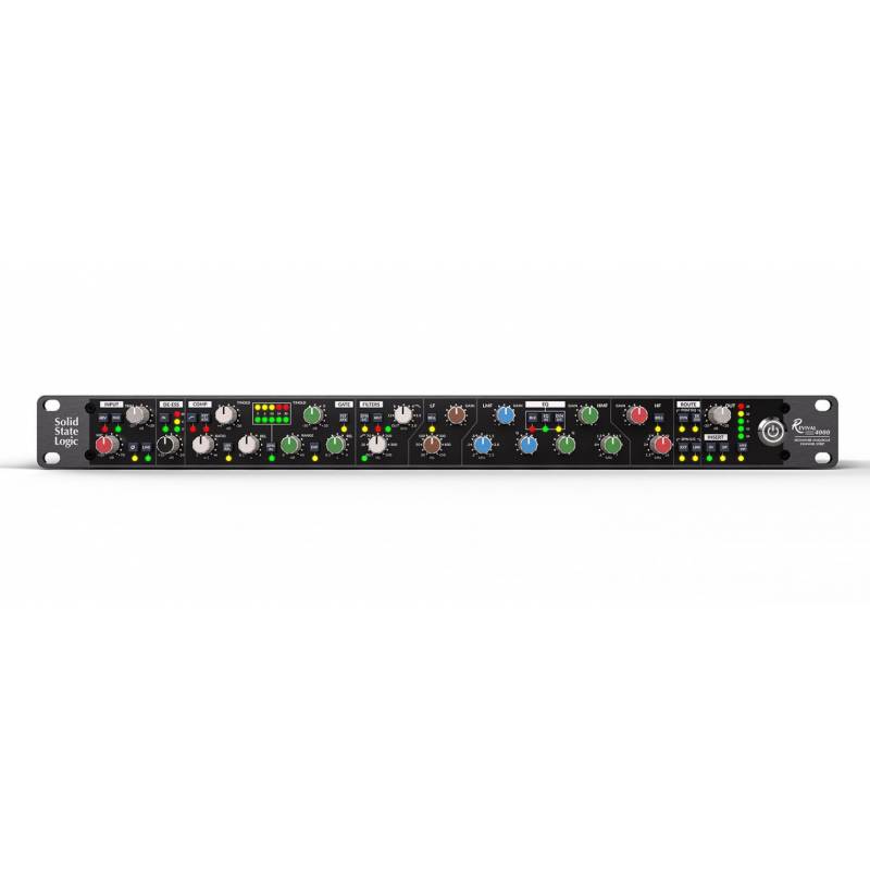 SSL REVIVAL 4000 : tranche de console analogique de légende