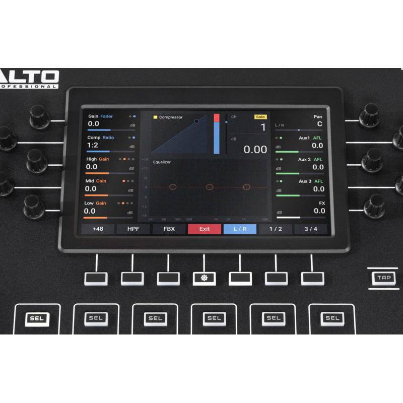ALTO TMD16 : Console numérique compacte 16 canaux