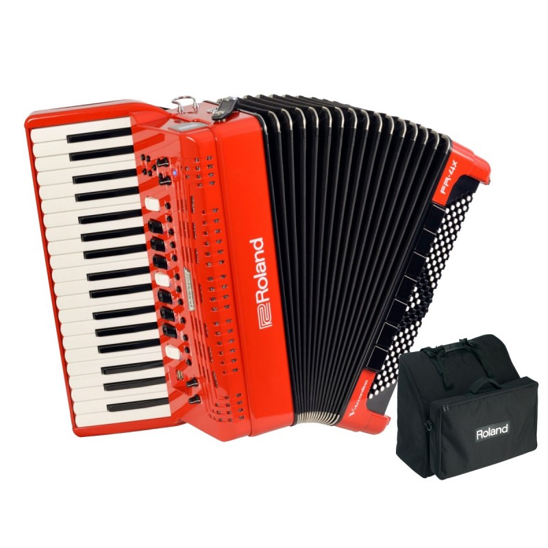 FR-4X RED - Roland - Accordéon à touches piano + clé usb et housse