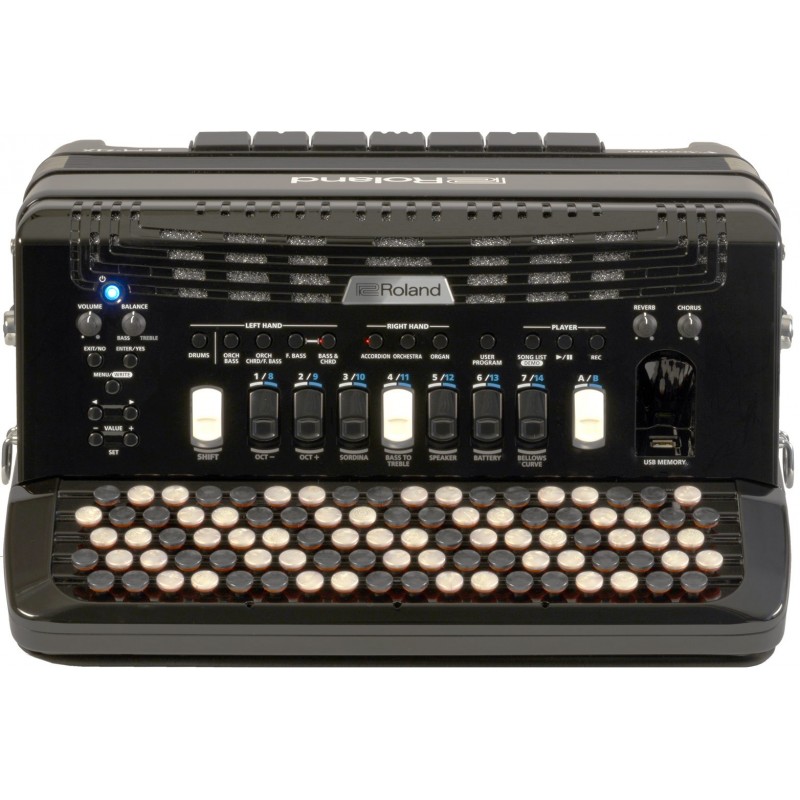 Accordéon numérique Roland FR-4XB BK + housse + clé usb