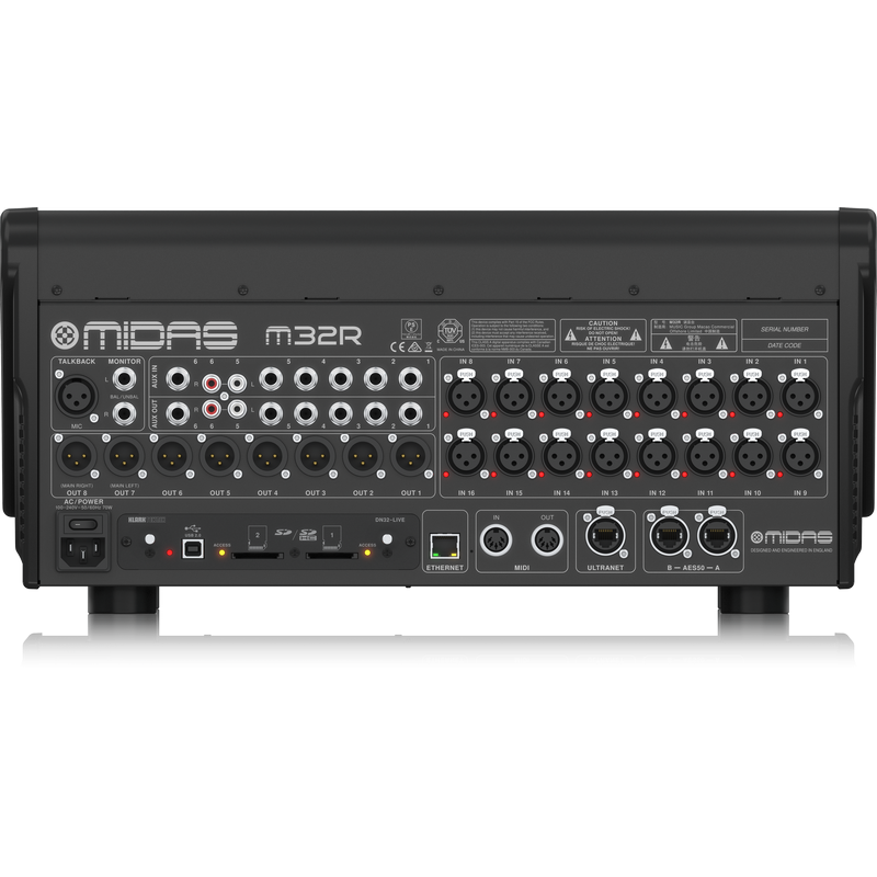 Console numérique MIDAS M32R LIVE